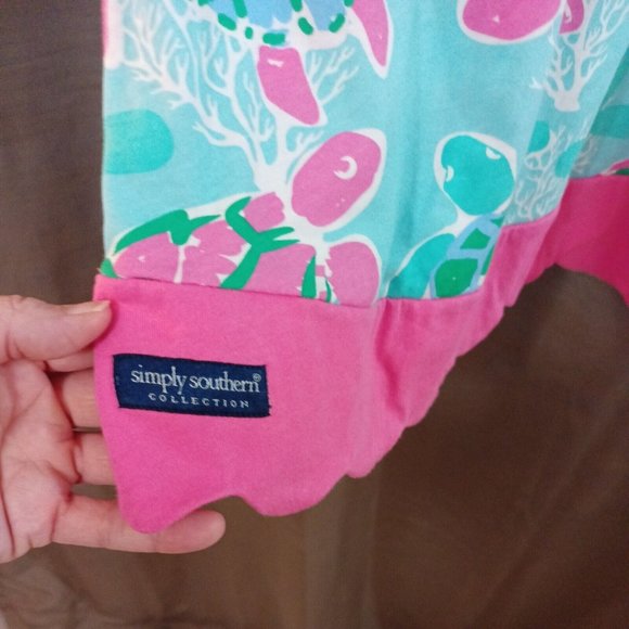 Simply Southern | Dresses | Nwt Womens Simply Southern Turtles Under ...